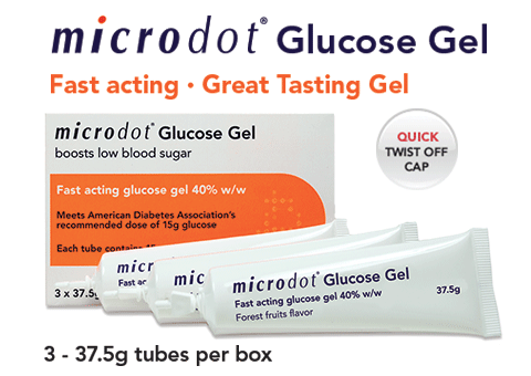Glucose 15gm tube by MicroDot - 3/Pack - Medical Warehouse