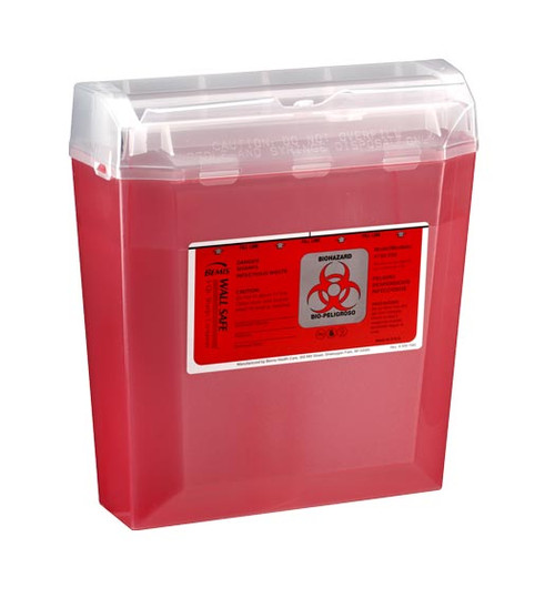 5 Quart Sharps Container #8507SA by Kendall / Covidien - Medical Warehouse