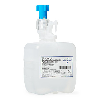 Oxygen Humidifier, Pre-filled with Sterile Water - Medical Warehouse