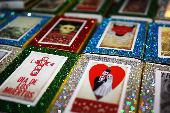 Mexican Loteria Wedding Favors Bubbles - My Mercado Mexican Imports