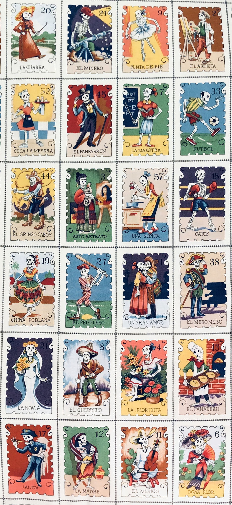 Dia de los Muertos Loteria Christmas Ornaments - My Mercado Mexican Imports