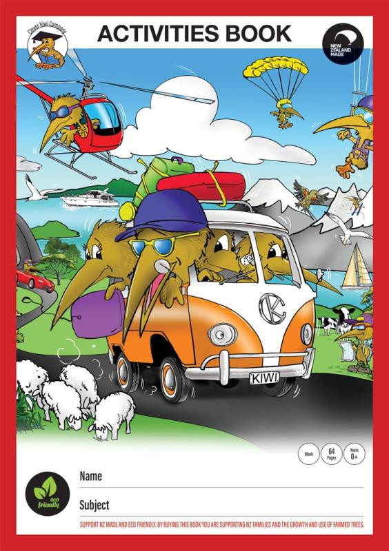 CLEVER KIWI ACTIVITY BOOK