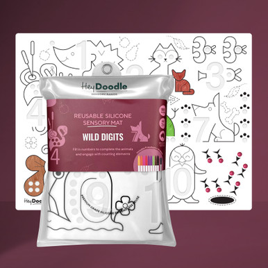 HEY DOODLE WILD DIGITS SENSORY PLAYMAT