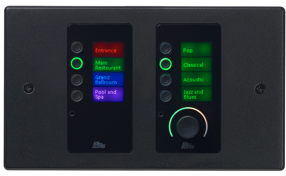 BSS Audio EC-8BV Ethernet Controller with 8 Buttons and Volume Control ...