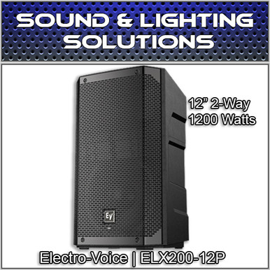 Electro-Voice ELX200-12P 12" 2-Way 1200W Powered Speaker Monitor ...