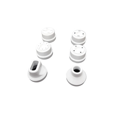 Omega 8004 Nozzle Set in White - Omega Juicers UK