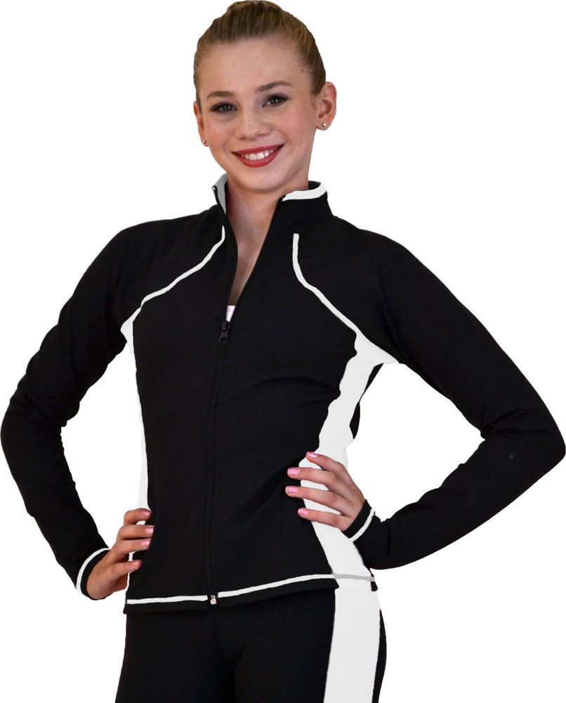 JS08 Supplex Rider Style Figure Skating Jacket