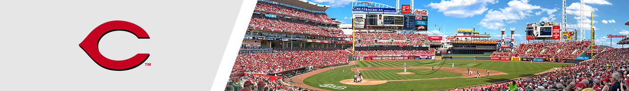 Cincinnati Reds MLB Panoramic Posters - Baseball Fan Cave Decor