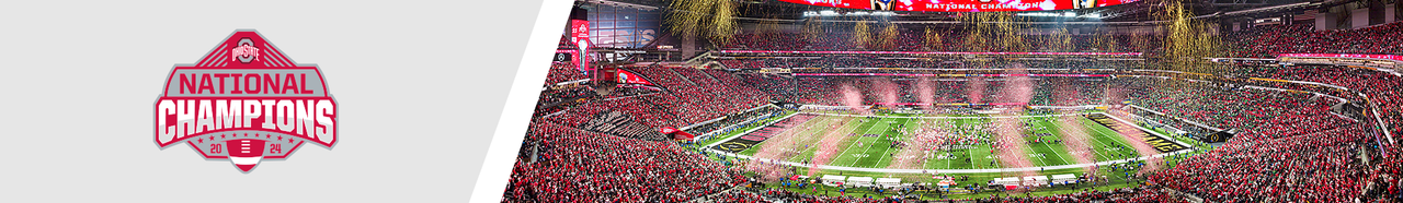 Ohio State Buckeyes College Sports Panoramic Posters - Fan Cave Decor