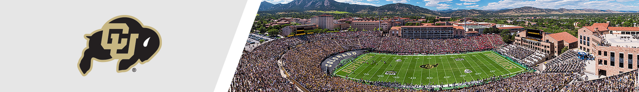 Colorado Buffaloes College Sports Panoramic Posters - Fan Cave Decor