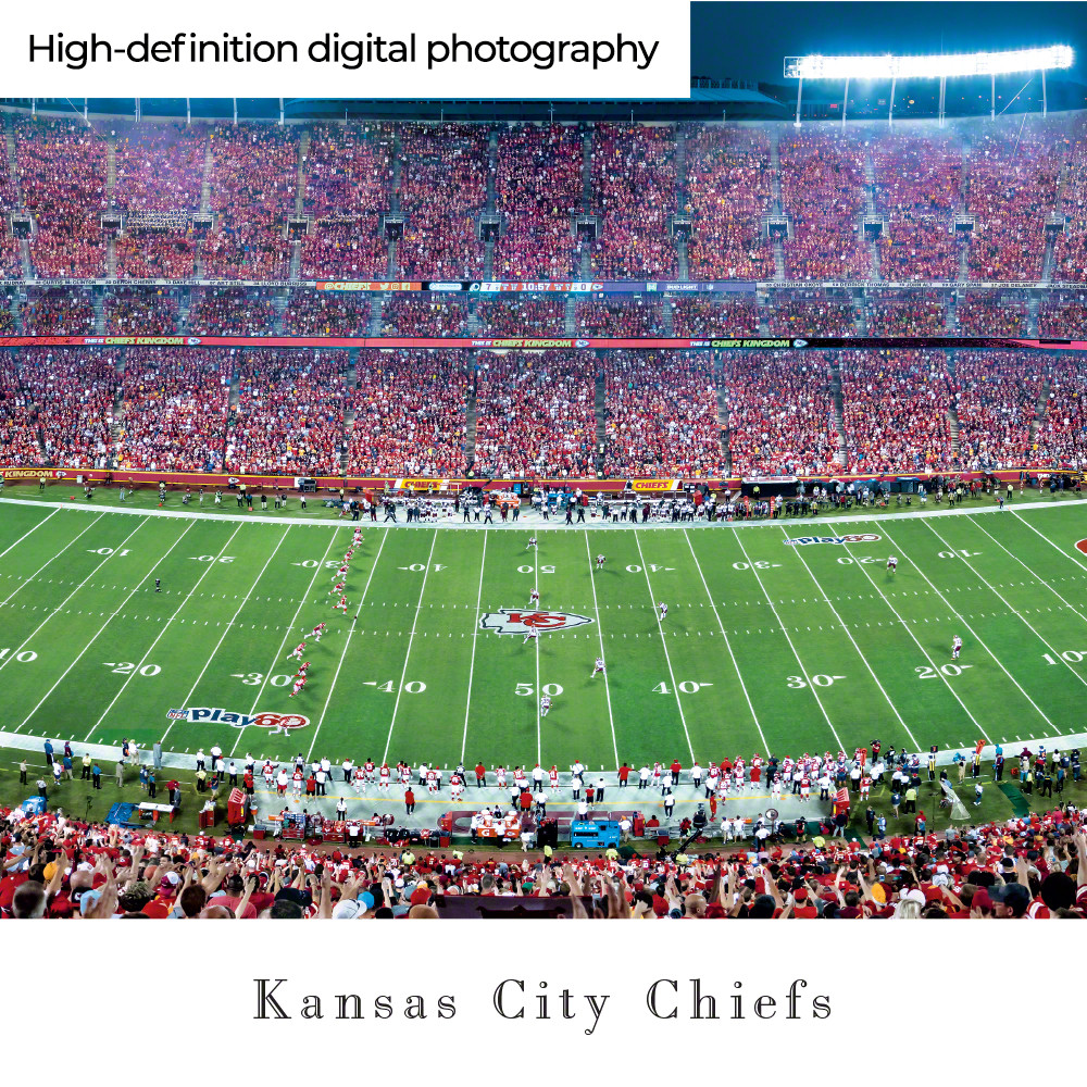 Kansas City Chiefs Panoramic Poster