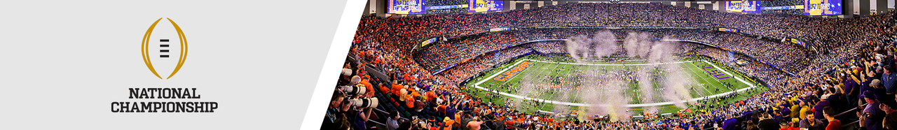 2020 CFB Playoff National Championship Game Panoramic Photos - Fan Cave ...
