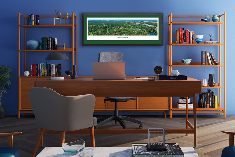Augusta, Georgia Panoramic Skyline Print