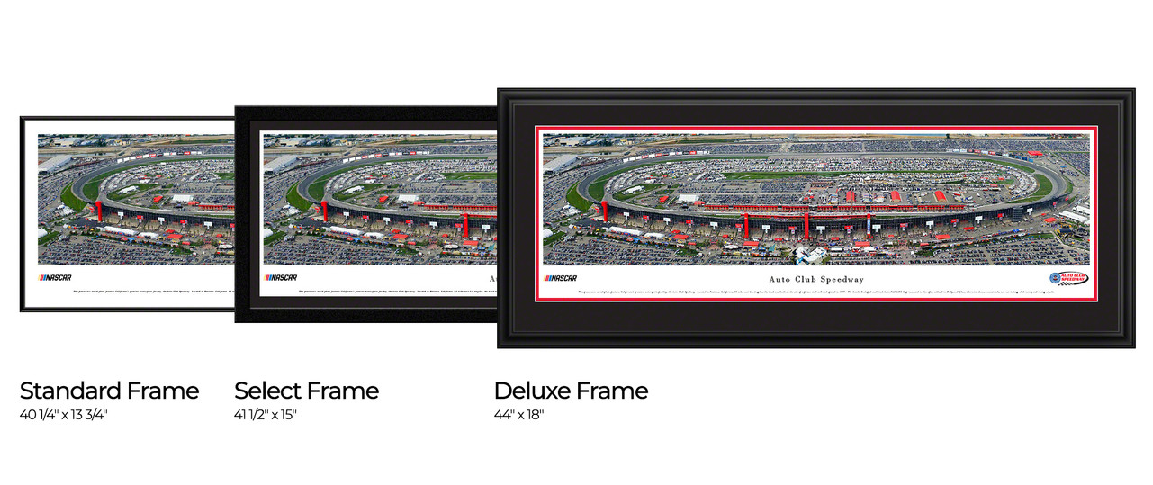 Auto Club Speedway NASCAR Aerial Track Panoramic Picture