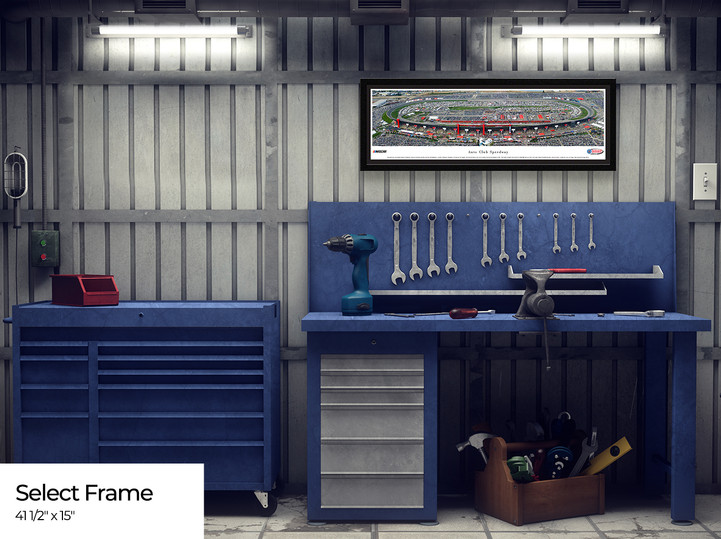 Auto Club Speedway NASCAR Aerial Track Panoramic Picture