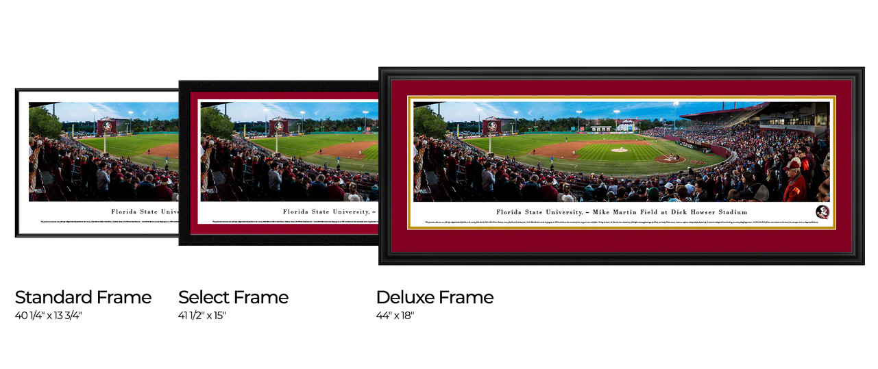 Florida State Seminoles Baseball Panoramic Poster