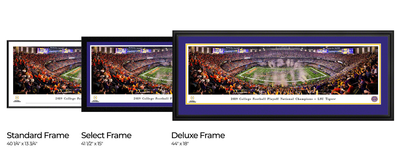 2020 College Football Playoff National Championship Panoramic Poster