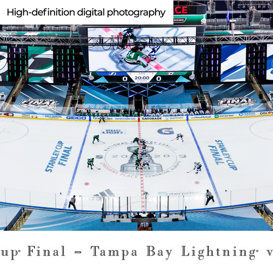 2020 Stanley Cup Final Panoramic Picture - Tampa Bay Lightning vs ...