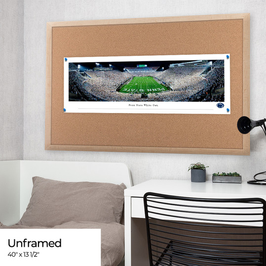 Penn State Nittany Lions Football 2021 White Out End Zone Panoramic ...