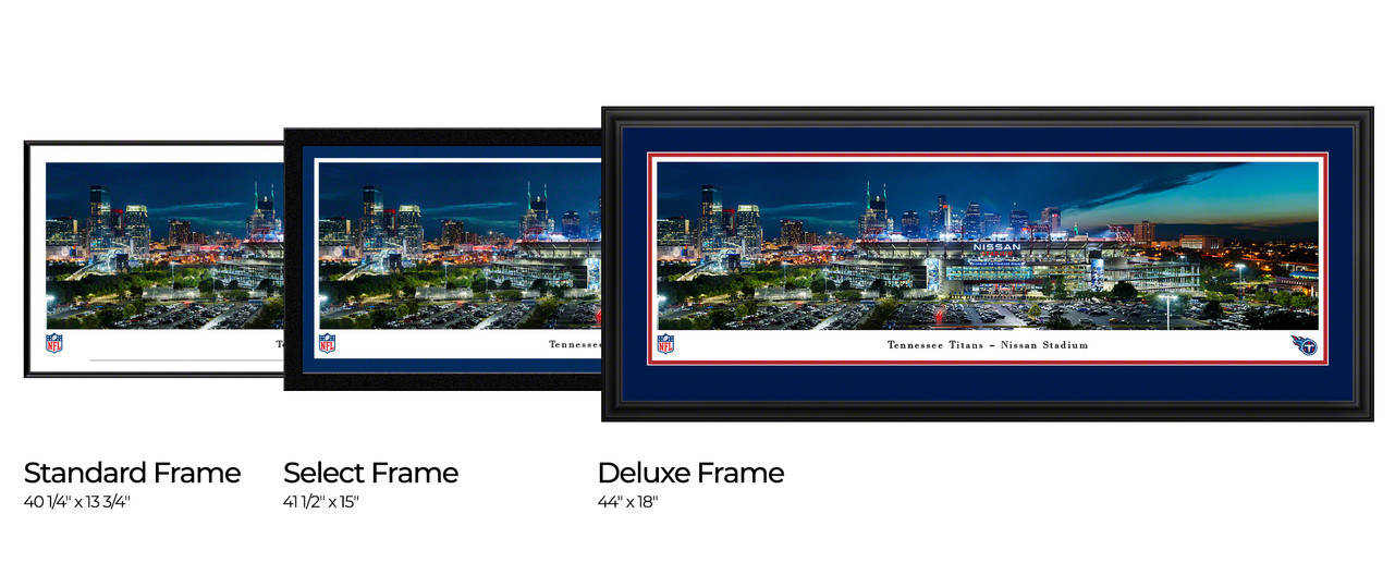 Tennessee Titans Panoramic Picture - Nissan Stadium NFL Fan Cave Decor
