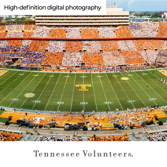 Tennessee Volunteers Football Panoramic Picture - Neyland Stadium Fan ...