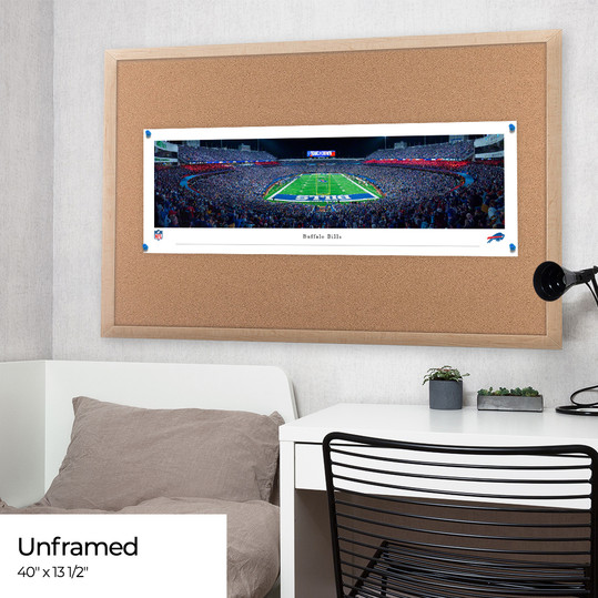 Buffalo Bills NFL Fan Cave Decor - Highmark Stadium Panoramic Picture
