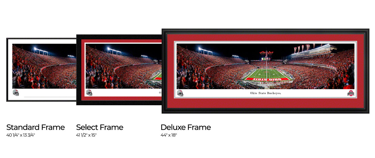 Ohio State Buckeyes Football End Zone Fan Cave Decor - Ohio Stadium ...