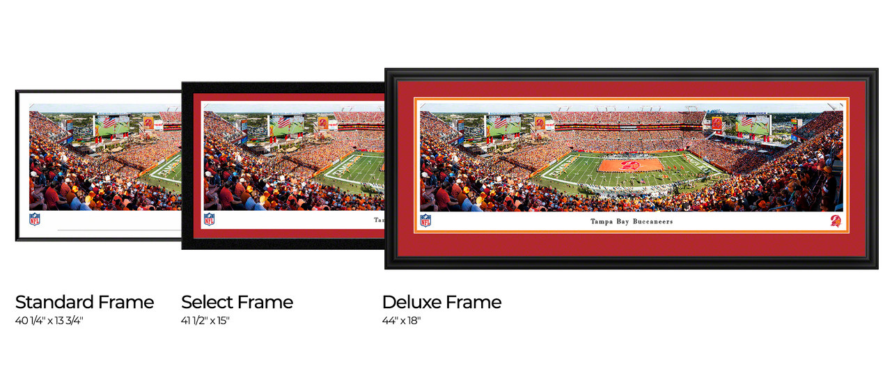 Tampa Bay Buccaneers Panoramic Picture - Throwback Creamsicle Game at ...