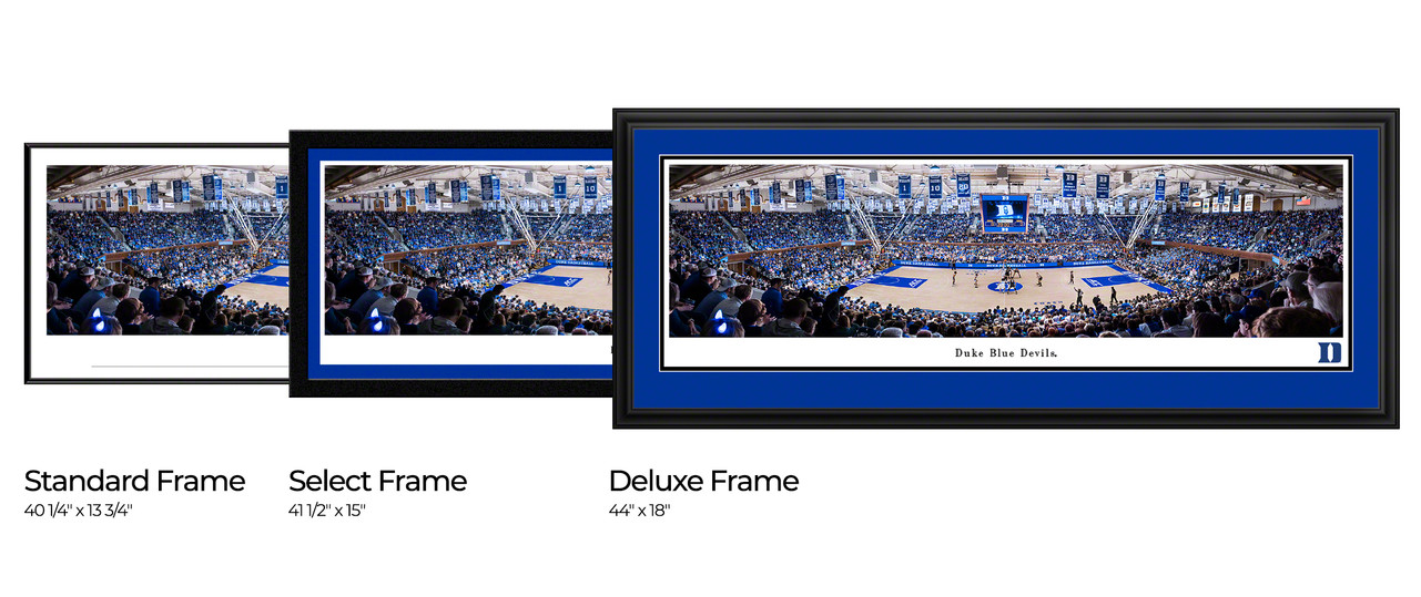 Duke Blue Devils Men's Basketball Panoramic Picture - Cameron Indoor ...