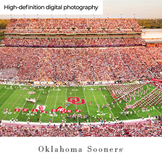 Oklahoma Sooners Football Panoramic Picture - Gaylord Family Oklahoma ...