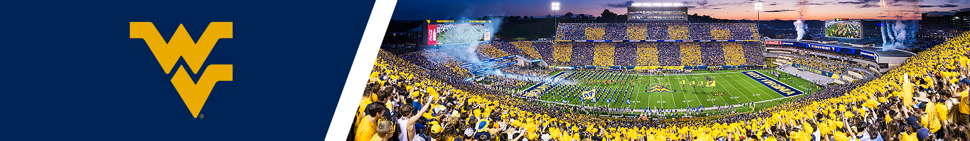 West Virginia Mountaineers College Sports Panoramic Posters - Fan Cave ...