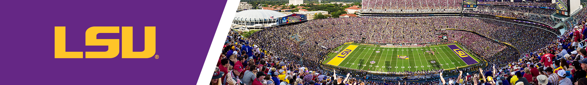 LSU Tigers College Sports Panoramic Posters - Fan Cave Decor