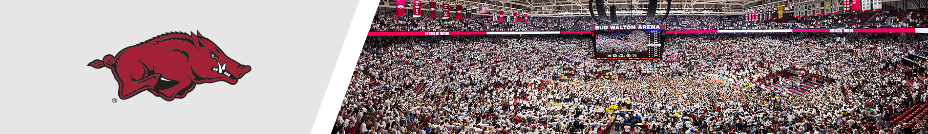 Arkansas Razorbacks College Sports Panoramic Posters - Fan Cave Decor