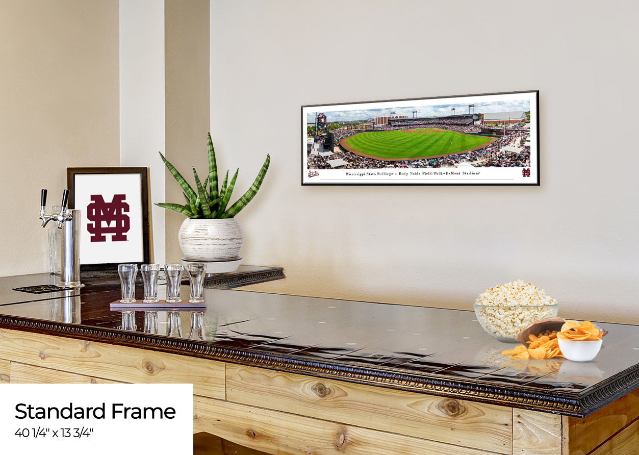 Mississippi State Bulldogs Baseball Panoramic Picture - Dudy Noble ...