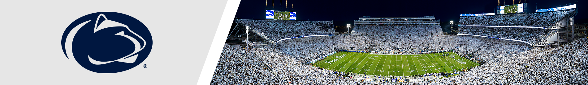 Penn State Nittany Lions College Sports Panoramic Posters - Fan Cave Decor