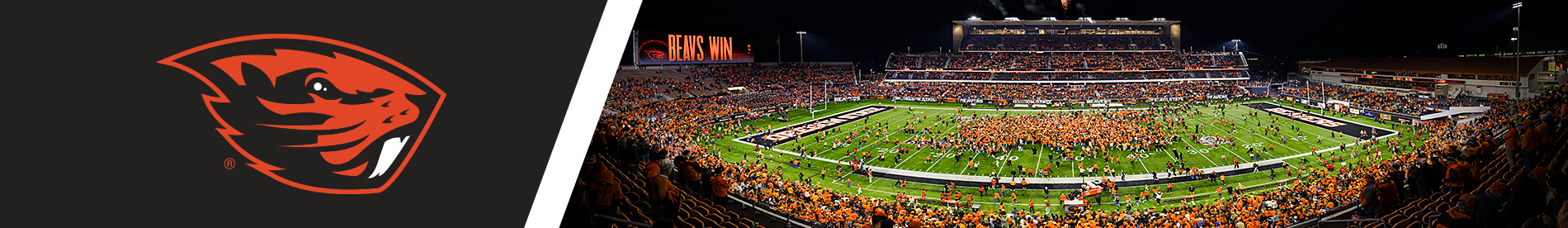 Oregon State Beavers College Sports Panoramic Posters - Fan Cave Decor