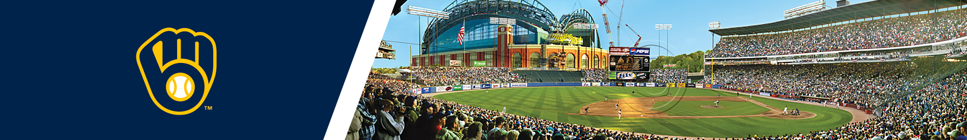Milwaukee Brewers MLB Panoramic Posters - Baseball Fan Cave Decor