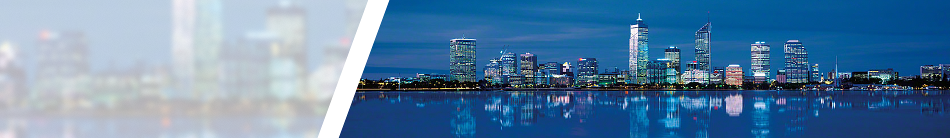 Perth, Australia Panoramic City Skyline Poster Decor
