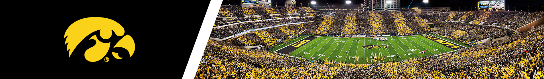 Iowa Hawkeyes College Sports Panoramic Posters - Fan Cave Decor