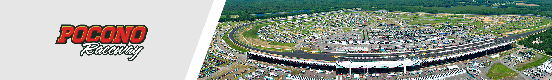 Pocono Raceway NASCAR Aerial Race Posters - Panoramic Fan Cave Decor