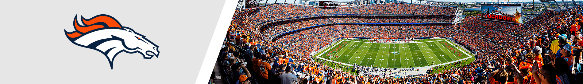 Denver Broncos NFL Panoramic Posters - Fan Cave Decor