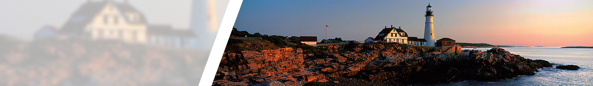 Portland Head Light Panoramic Pictures - Lighthouse Wall Decor