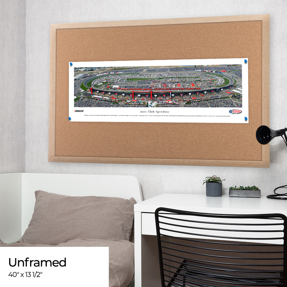 Auto Club Speedway NASCAR Aerial Track Panoramic Picture