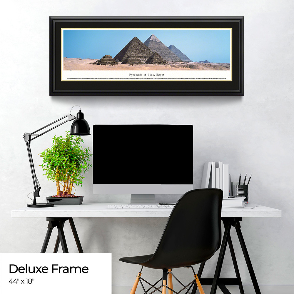 Pyramids Of Giza, Egypt Panoramic Print