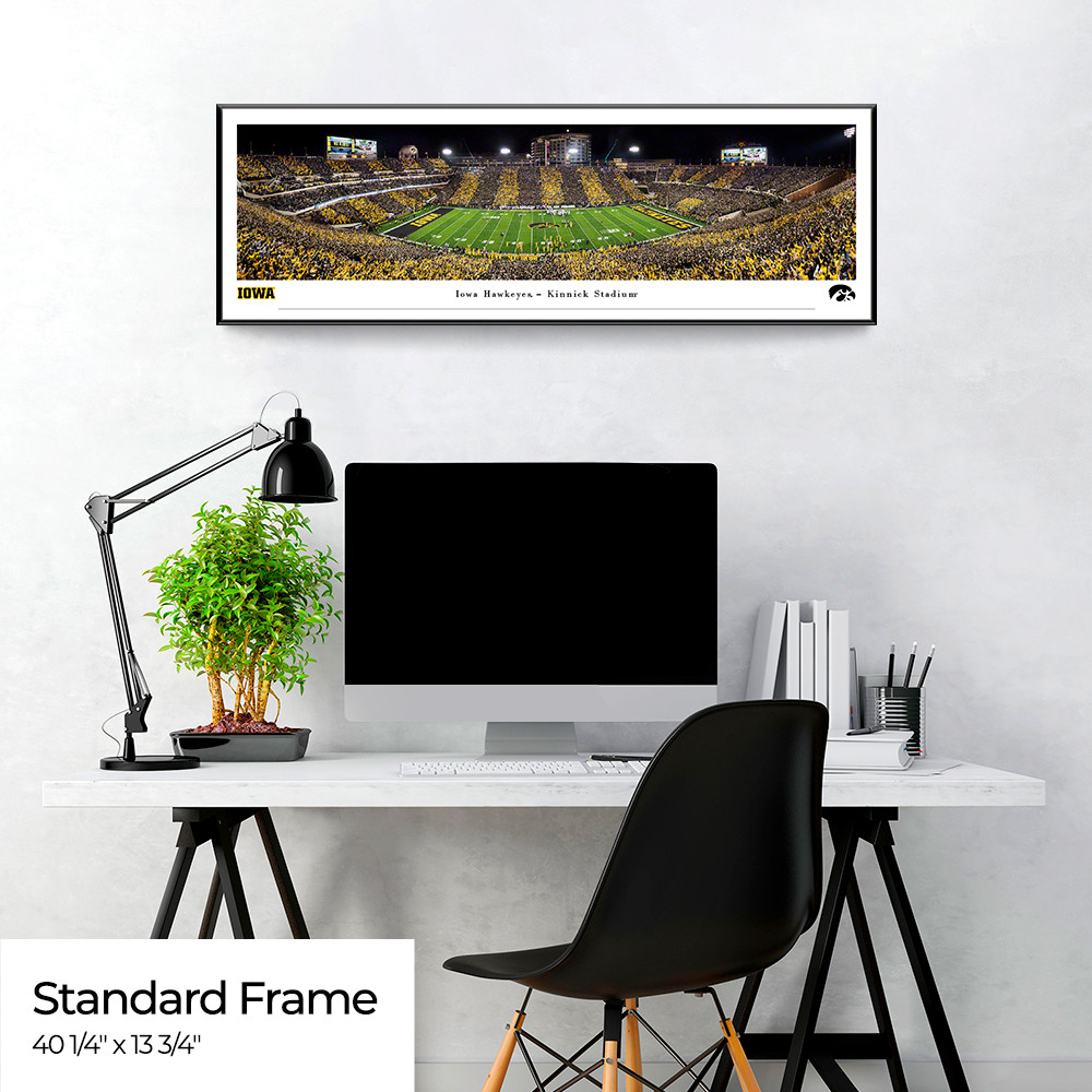 Iowa Hawkeyes Football Panoramic Poster - Kinnick Stadium