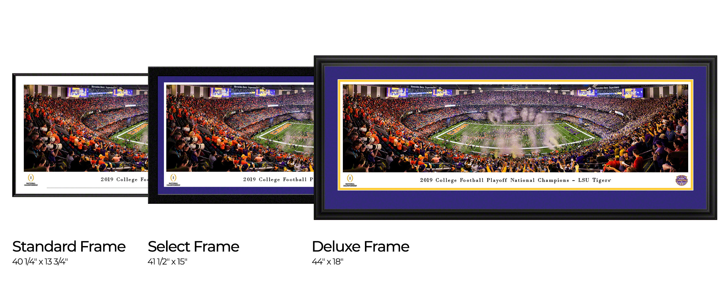 2020 College Football Playoff National Championship Panoramic Poster