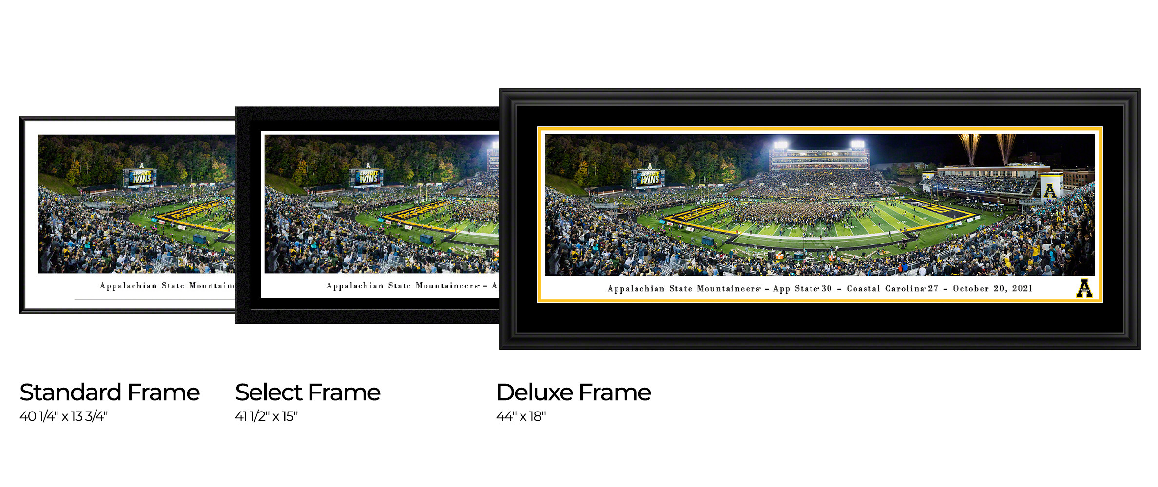 Appalachian State Mountaineers Football Panoramic Picture - Kidd Brewer ...