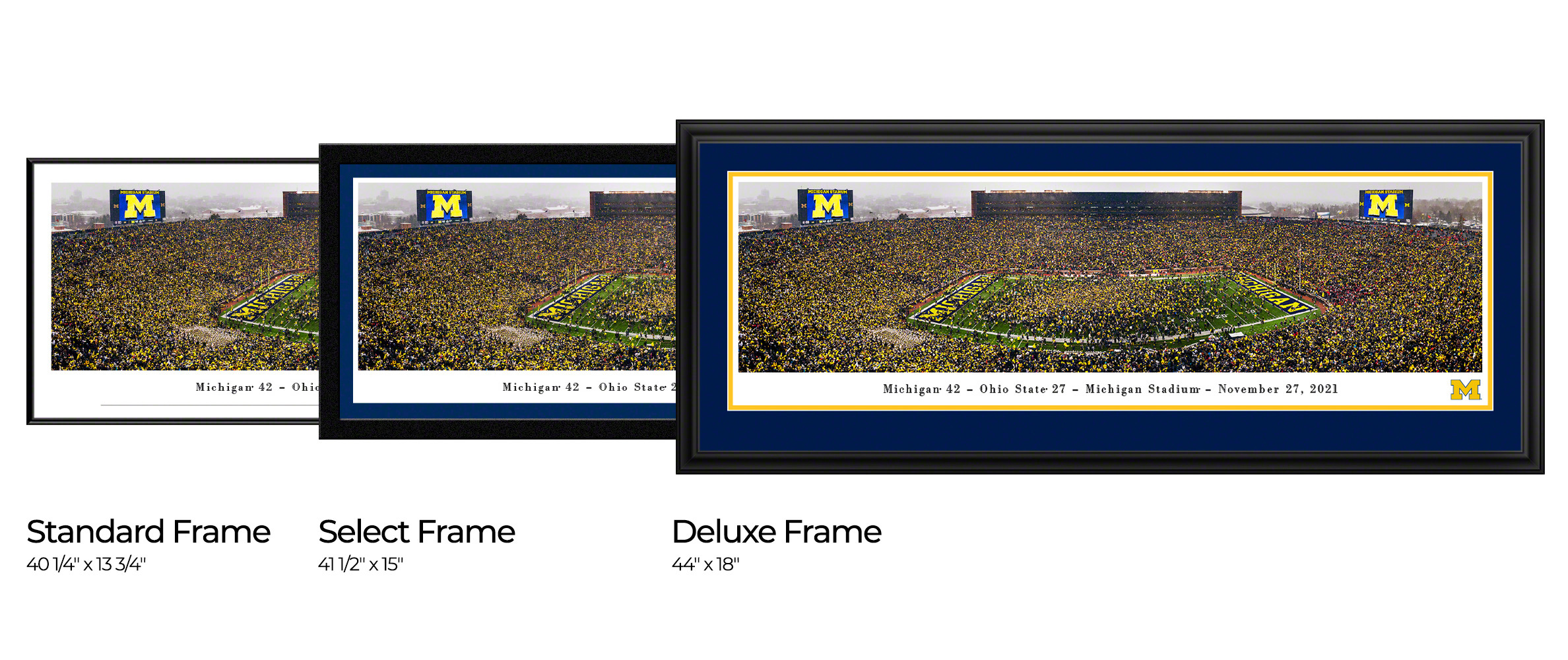 Michigan Wolverines Football Panoramic Picture - Michigan Stadium Big ...