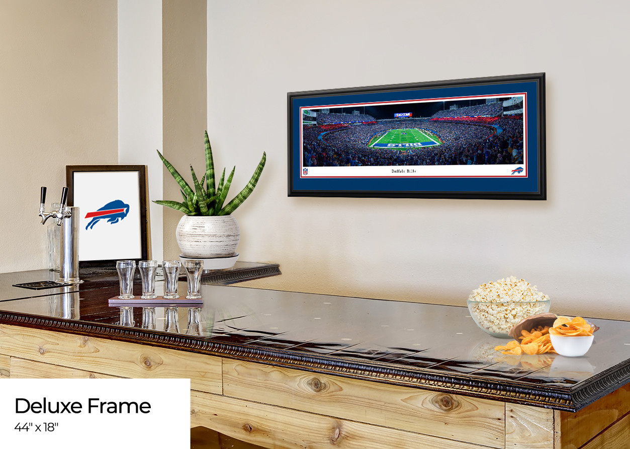 Buffalo Bills NFL Fan Cave Decor - Highmark Stadium Panoramic Picture