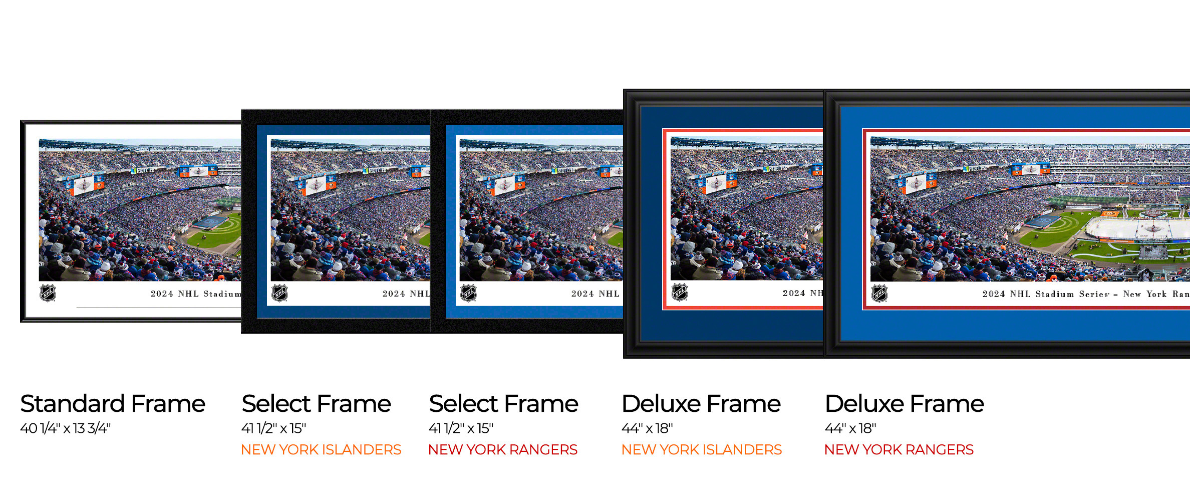 2024 NHL Stadium Series Panoramic Picture - New York Rangers vs. New ...